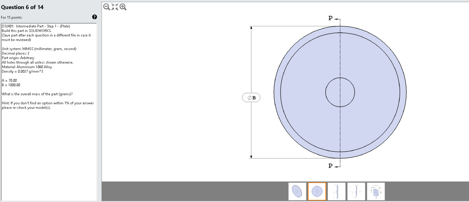 Solved D32401: Intermediate Part - Step 1 - (Plate) Build | Chegg.com