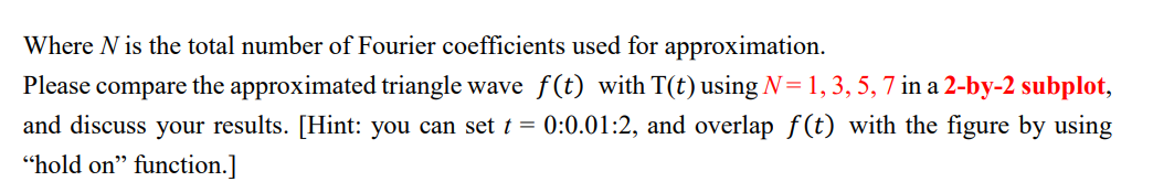 Solved 35%) Given a triangle wave T(t) in the following | Chegg.com