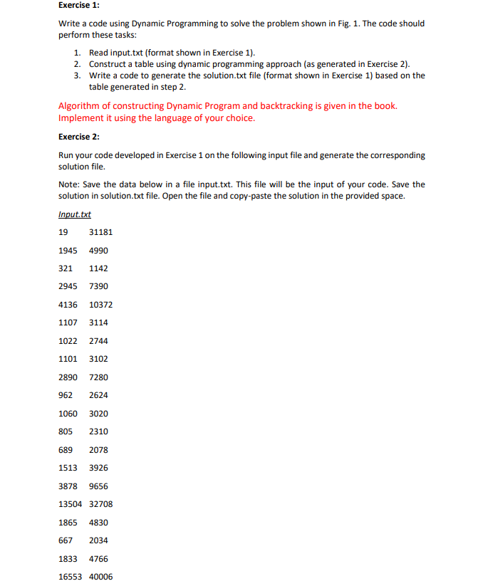 Solved Knapsack Problem Example 1: In Fig. 1, which boxes | Chegg.com