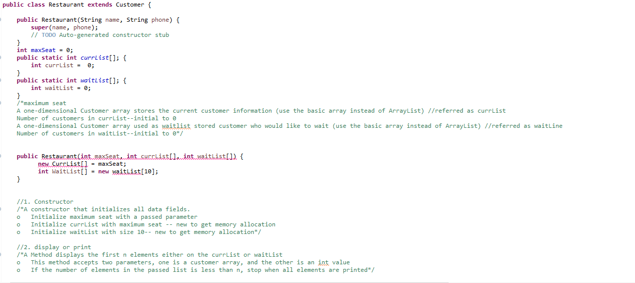 Solved I'm having a little trouble with my computer science | Chegg.com