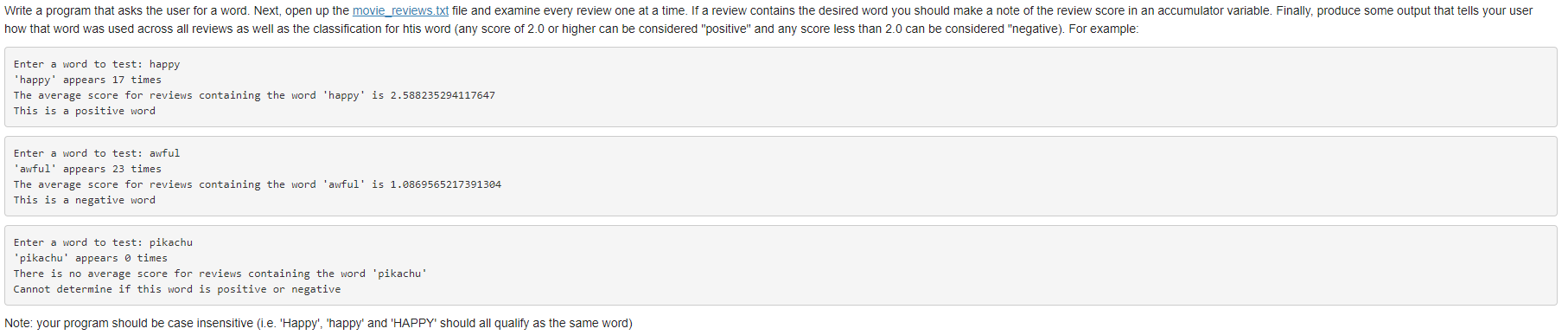 Solved Sentiment Analysis is a Big Data problem which seeks | Chegg.com