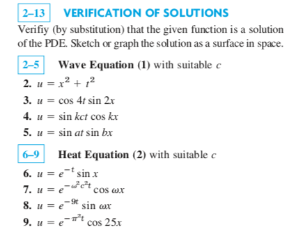 Solved VERIFICATION OF SOLUTIONS Verifiy (by substitution) | Chegg.com