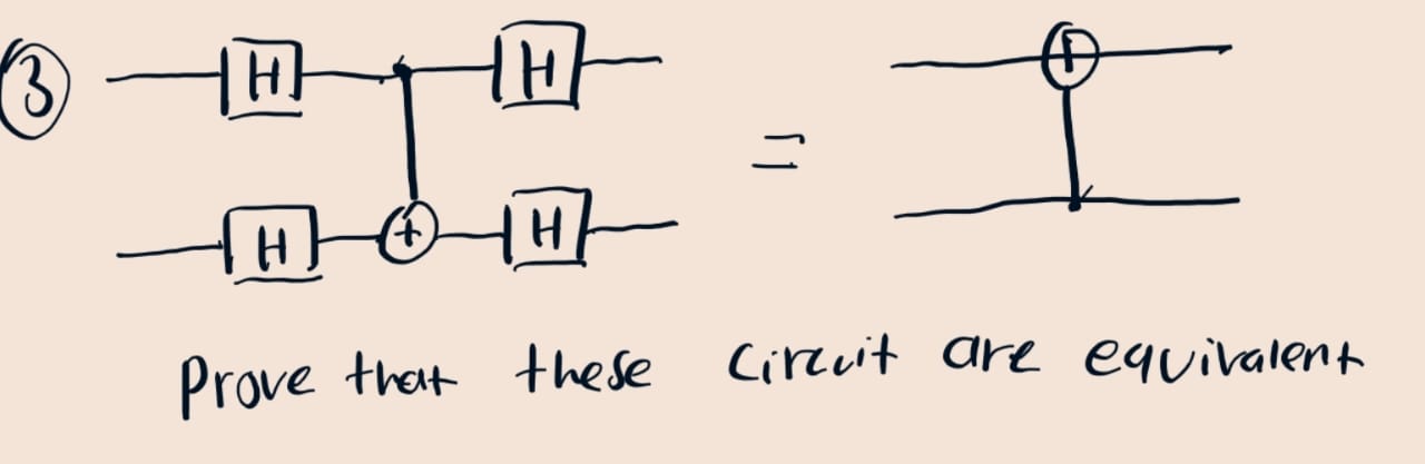 Solved Prove that these circuit are equivalent | Chegg.com