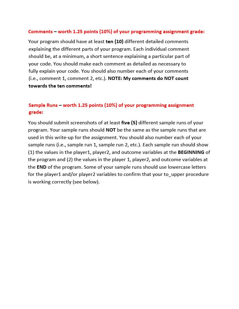 COMSC 260 Fall 2021 Programming Assignment 12 Worth | Chegg.com