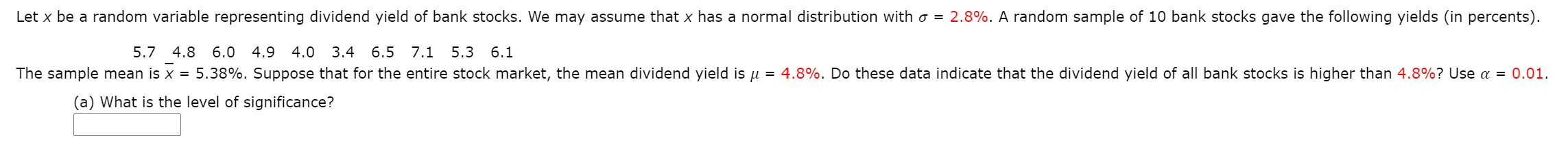 Solved Let x be a random variable representing dividend | Chegg.com