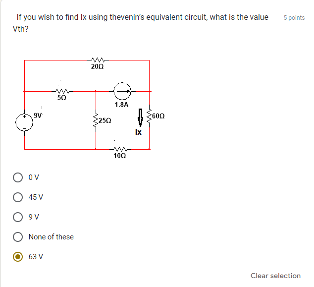 Solved If you wish to find Ix using thevenin's equivalent | Chegg.com