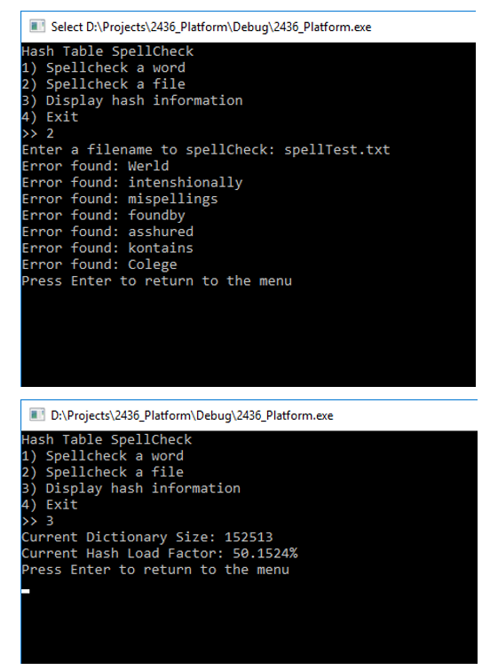 Solved For your lab, you will implement a simple spellcheck | Chegg.com