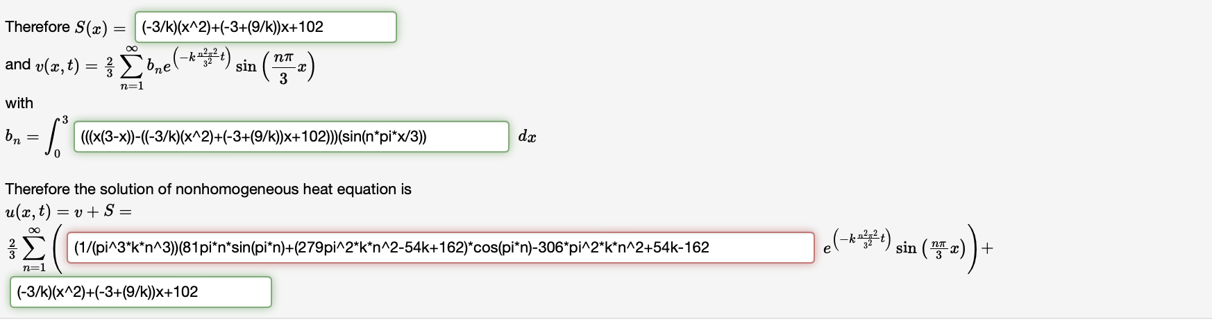 Solved For partial derivatives of a function use the | Chegg.com