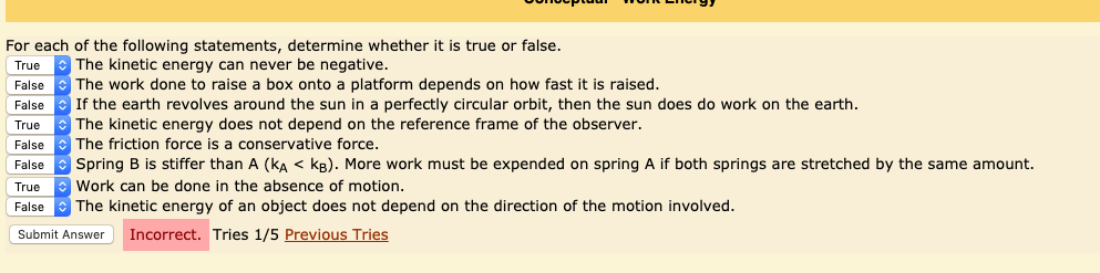 Solved true or false For each of the following statements, | Chegg.com