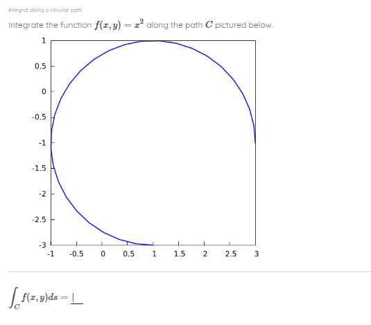 Solved Parametrization of a circular path Give an | Chegg.com