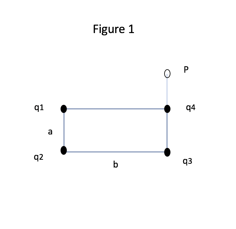 Solved Figure 1 Р q1 94 a 92 b 93 The line between 92 and | Chegg.com