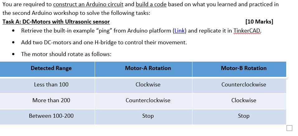 Solved b Please just write a code in aurdino for this | Chegg.com