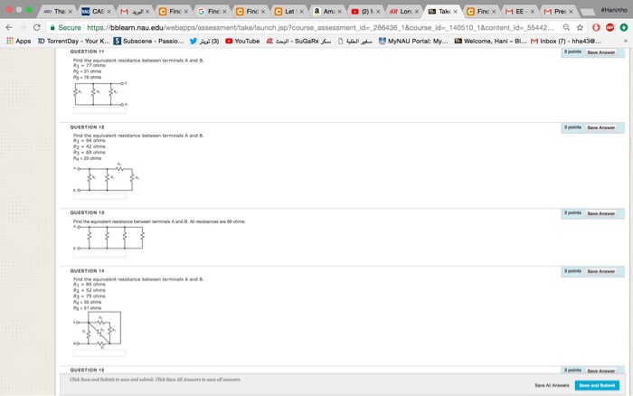 Solved c a Secure https: bblearn na edu webapps assessment | Chegg.com