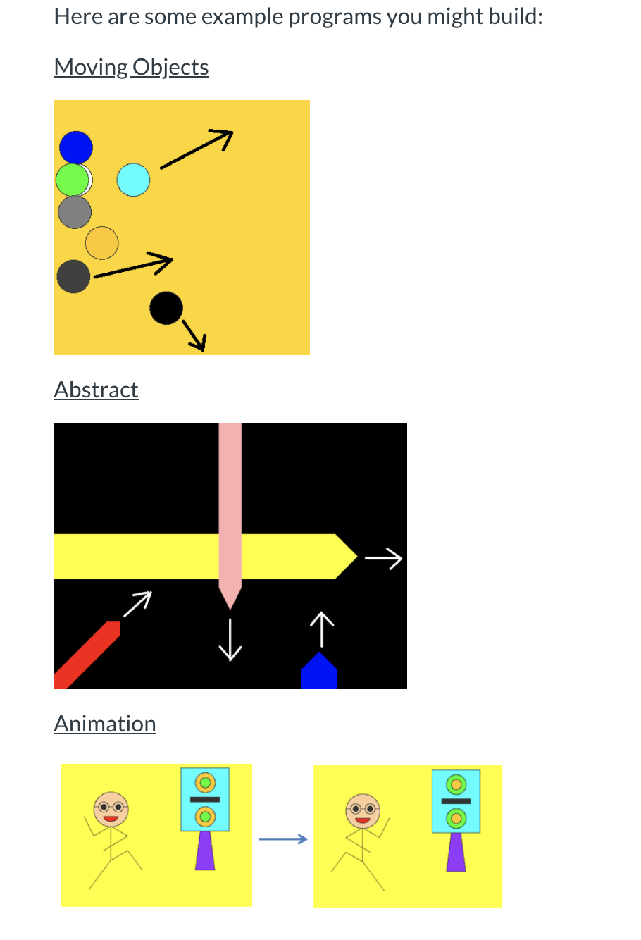 Solved Use the following graphics classes to create a | Chegg.com