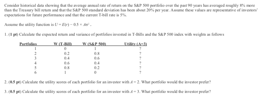 Solved Consider historical data showing that the average | Chegg.com