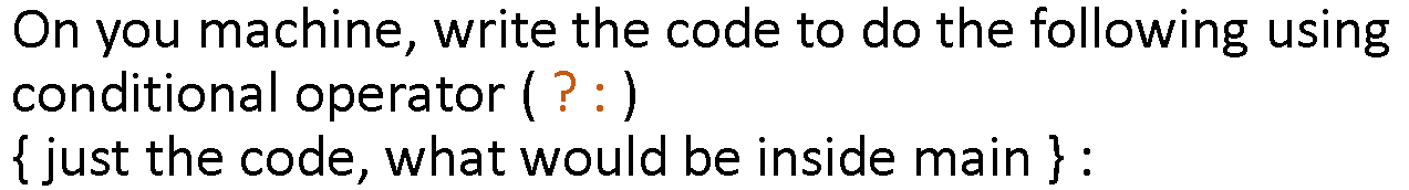 Solved On you machine, write the code to do the following | Chegg.com