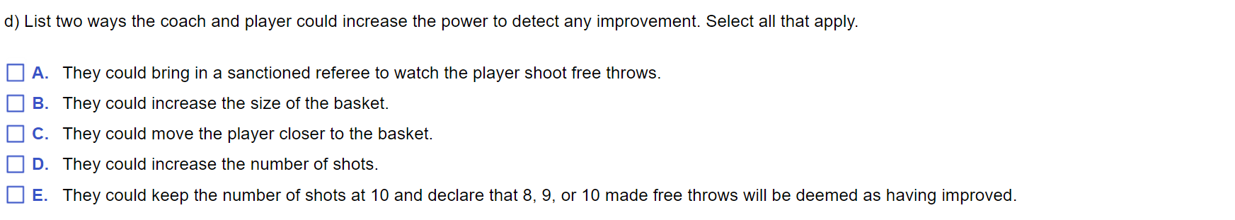 Solved A basketball player with a poor foul-shot record | Chegg.com