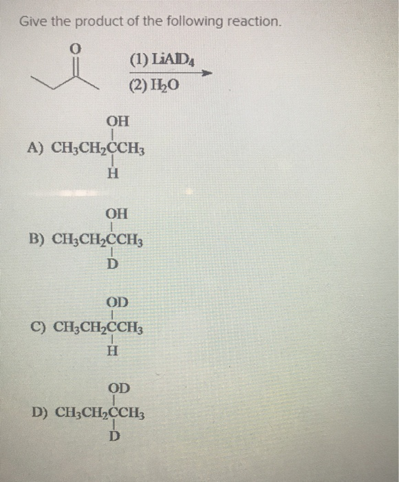 Solved Determine The Product S Formed In The Following