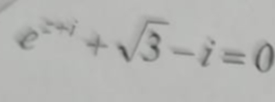Solved find all the z complex numbers such that | Chegg.com