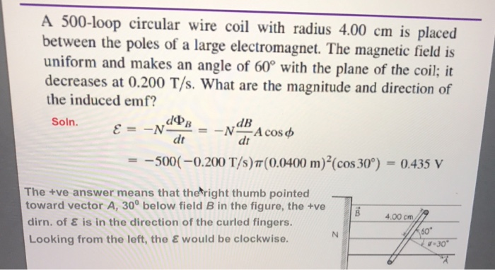 Solved Why is cos 30 used not 60 degrees that was given? | Chegg.com