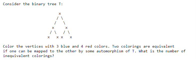 Solved Consider the binary tree T: х / / х х 11 X X х х | Chegg.com