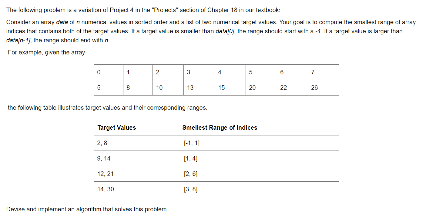 Solved The following problem is a variation of Project 4 in | Chegg.com