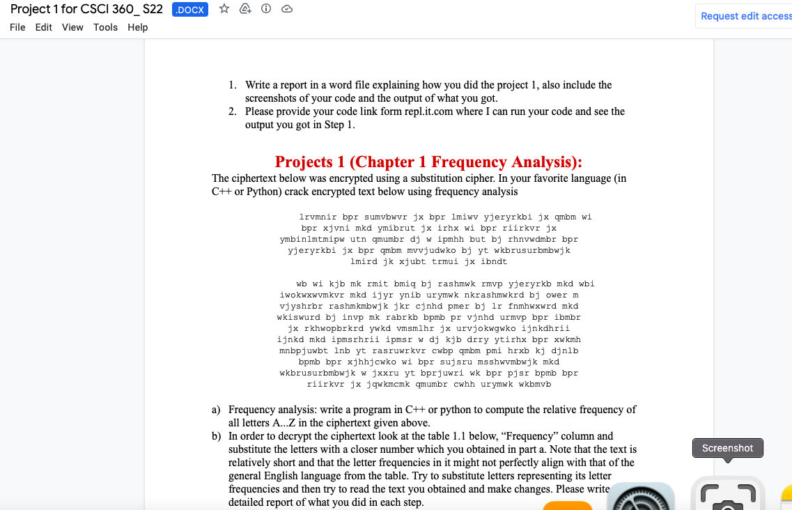 Solved 1. Write a report in a word file explaining how you | Chegg.com