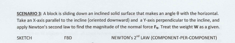 Solved Take the x-axis along the incline (say, downhill) | Chegg.com