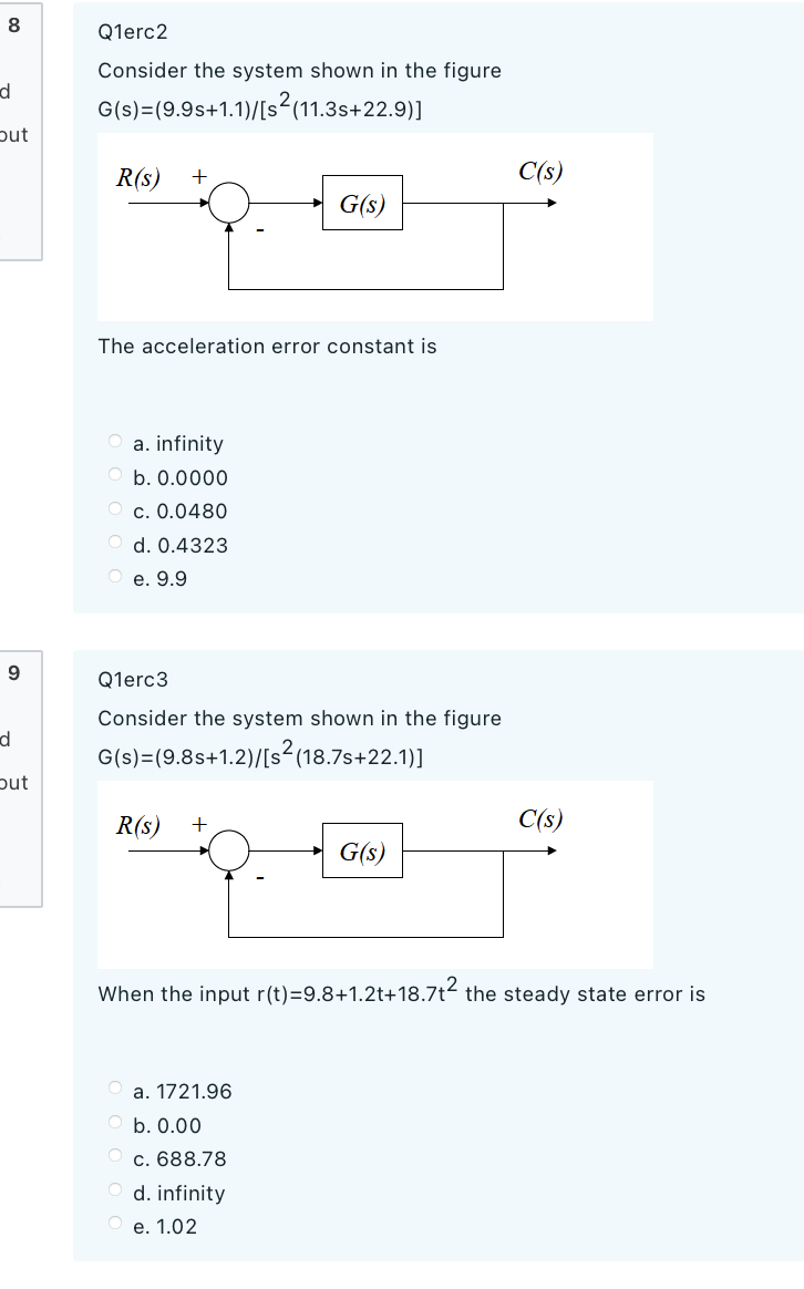 Solved Q1erc2 Consider the system shown in the figure | Chegg.com