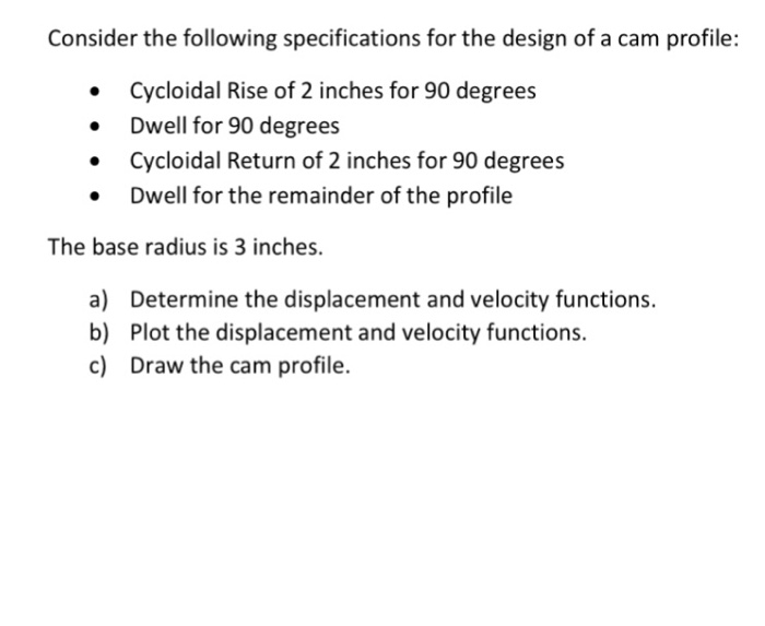 Solved Consider the following specifications for the design | Chegg.com