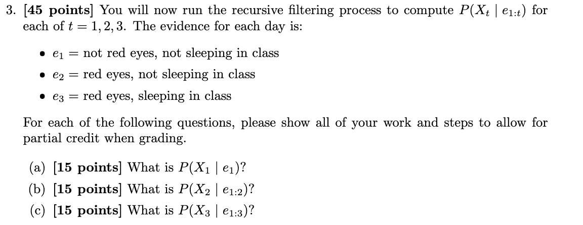 You are a professor with an early morning class. You | Chegg.com
