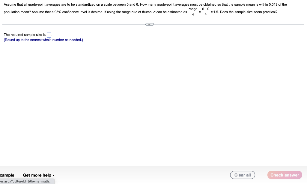 Assume that all grade-point averages are to be | Chegg.com Assume that all grade-point averages are to be | Chegg.com