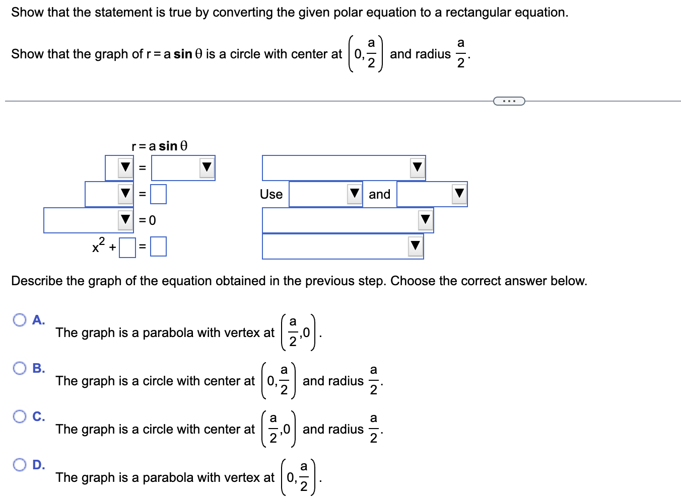 Solved Show that the statement is true by converting the | Chegg.com