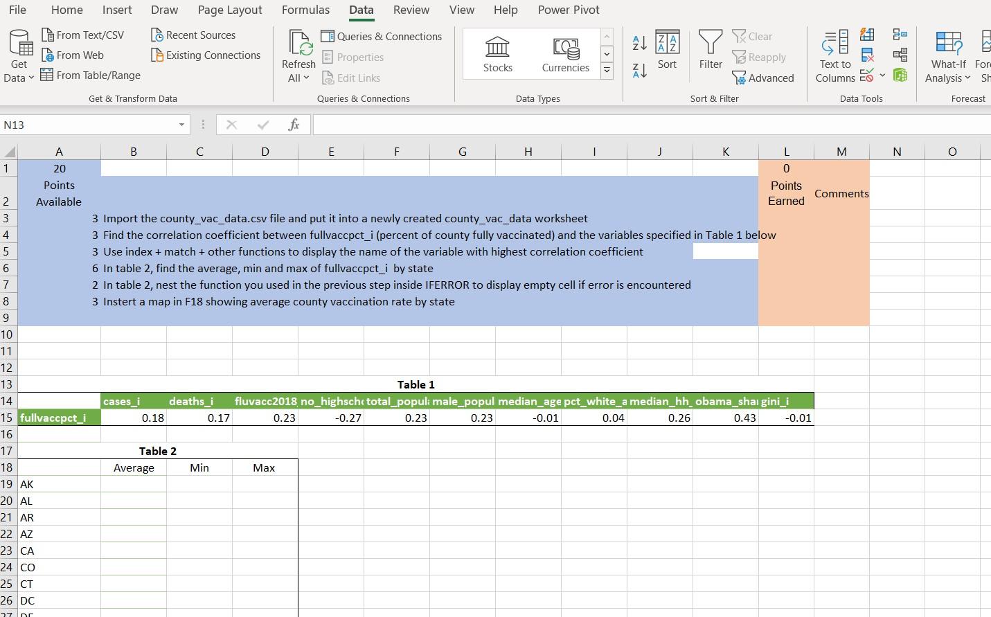 File Home Insert Formulas Data Review View Help Power | Chegg.com