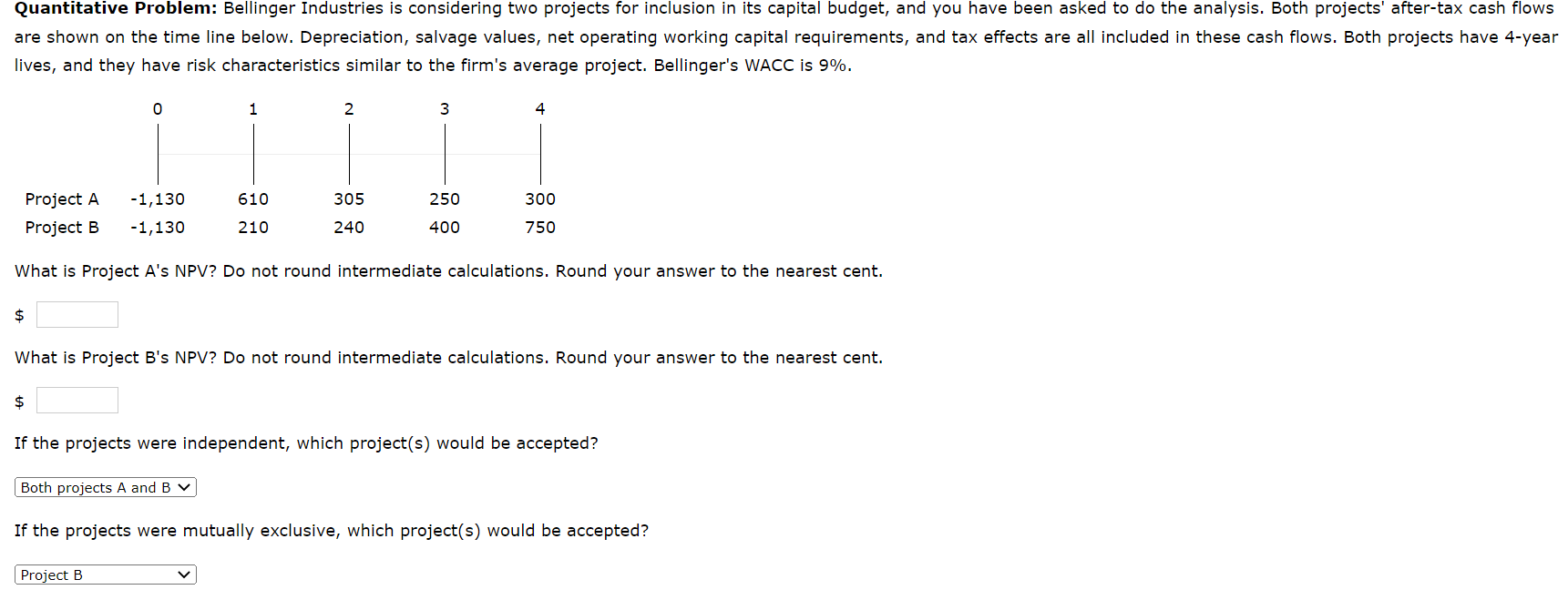 Solved Quantitative Problem: Bellinger Industries is | Chegg.com