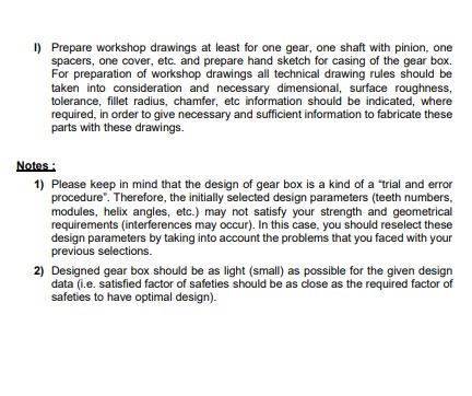 Solved Project You are asked to design a three stage gear | Chegg.com