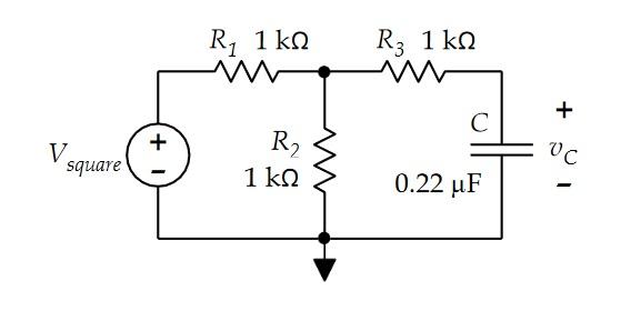 Solved The circuit shown below has a source voltage with a | Chegg.com