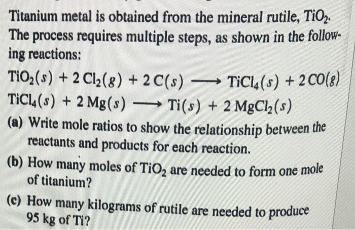 Solved The thermite reaction was used to produce molten iron | Chegg.com