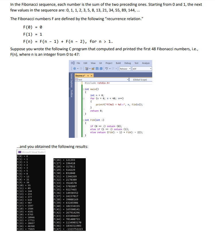 Solved a) The program took a long time to run for larger | Chegg.com