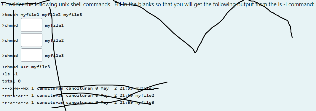 Solved Consider the following unix shell commands. Fisin the | Chegg.com