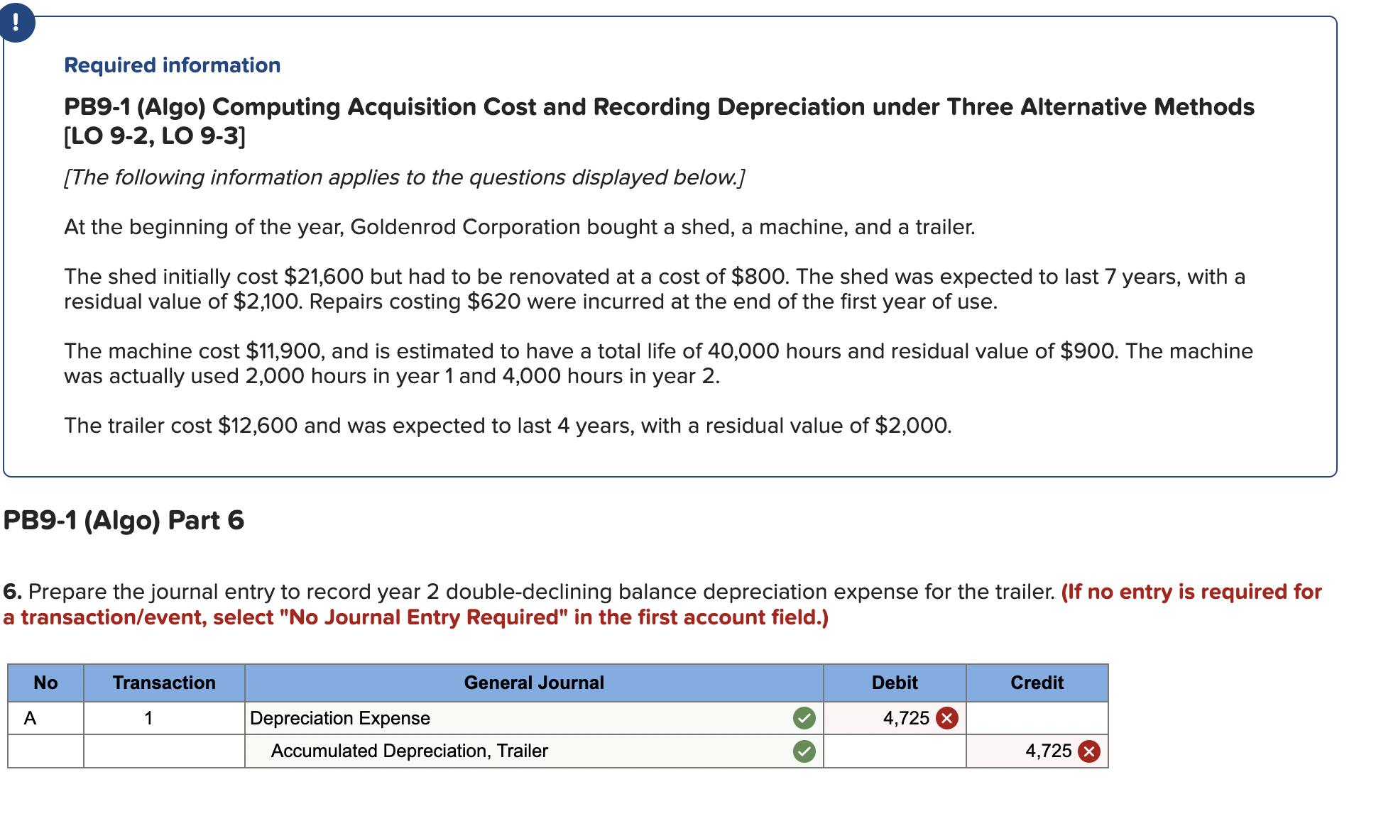 Solved Required information PB9-1 (Algo) Computing | Chegg.com