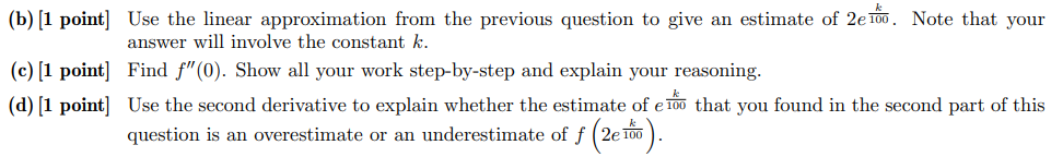 In This Problem K Is A Non Zero Constant Number