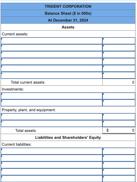 Solved The data listed below are taken from a balance sheet | Chegg.com
