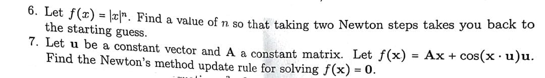 Solved Answer the two questionsLet f(x)=|x|n. ﻿Find a value | Chegg.com