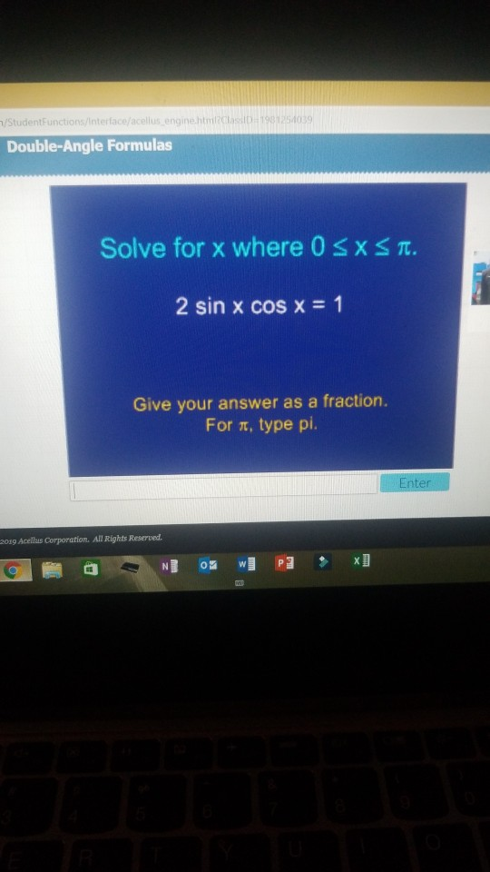 Solved 1981251039 /StudentFunctions/interface/acellus | Chegg.com