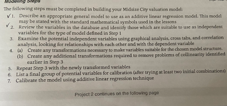 I Have A Real Estate Related Spss Database