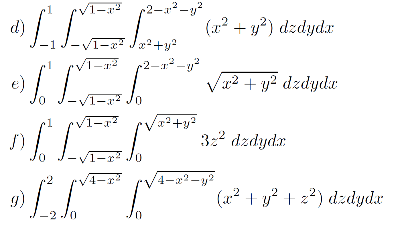 Solved ·2-x² - y² afm 1 Im 0 1 √1-x² So -√1-x² 0 4-x² ·LIC | Chegg.com