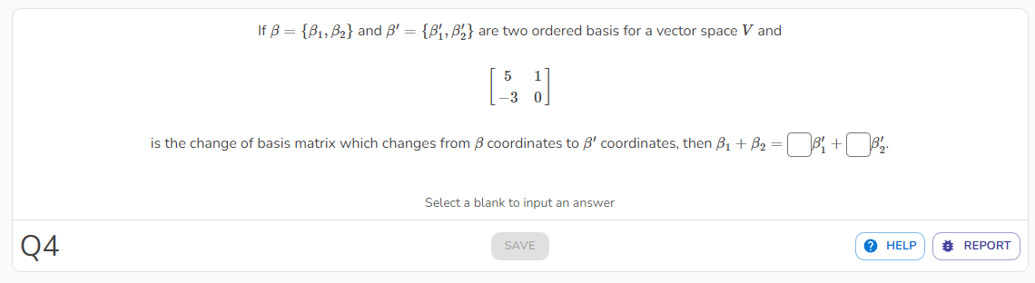 Solved Linear Algebra I need the answer as soon as possible. | Chegg.com