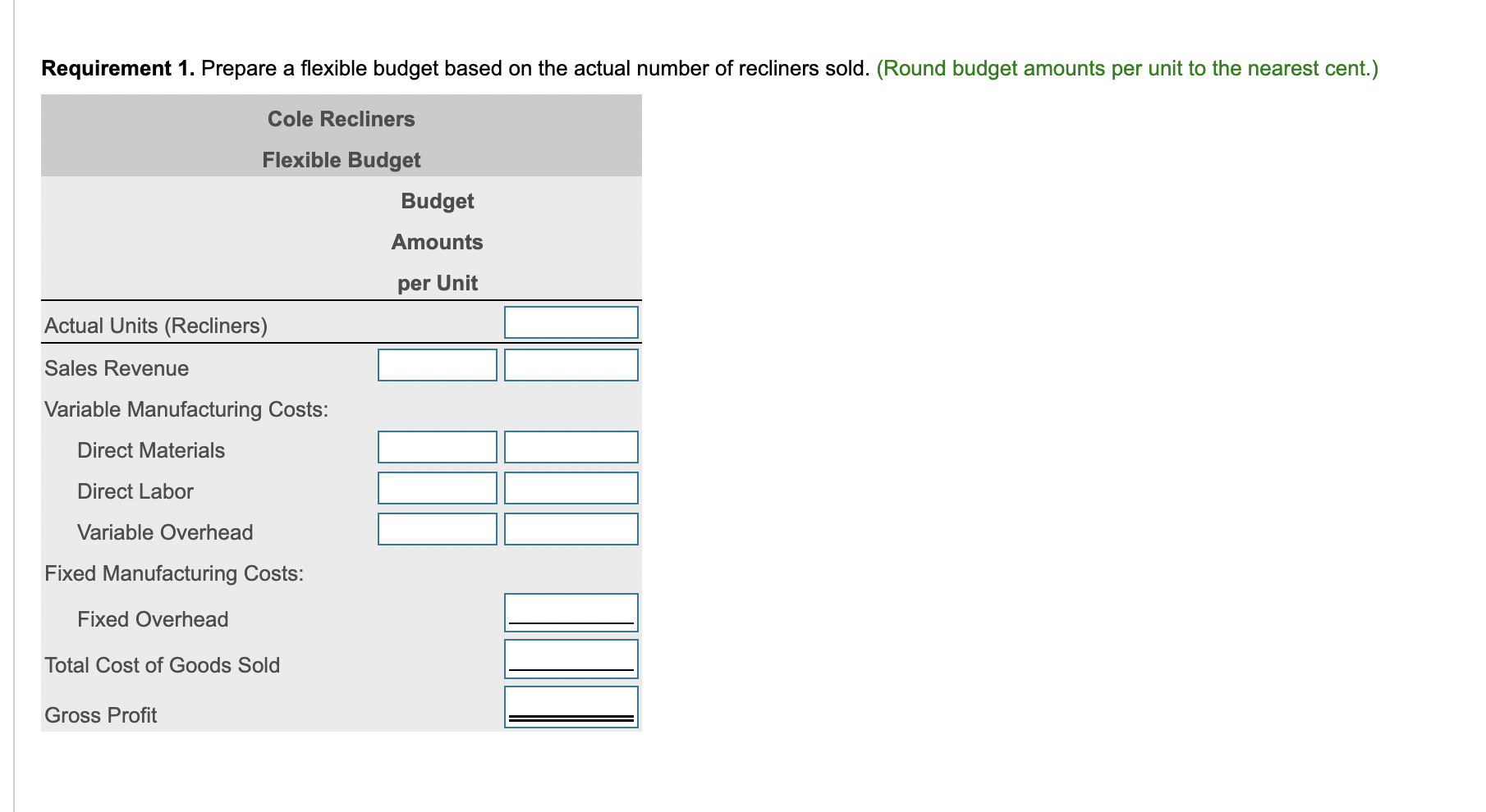 Solved Read the requirements. Data table Requirements 1. | Chegg.com