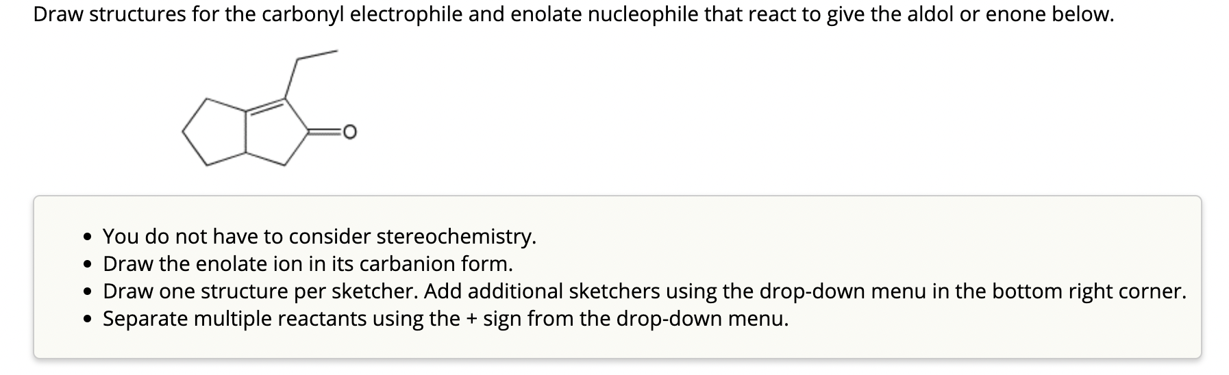 Solved You Do Not Have To Consider Stereochemistry Draw